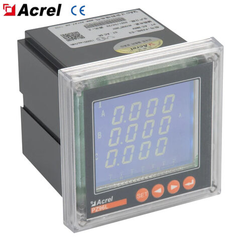 Buy Wholesale China Acrel Pz96l-e4/kc 3 Phase Panel Energy Meter With Anti-backflow Function And ...
