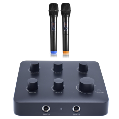 Buy Wholesale China Wireless Karaoke Microphone System - Portable Audio ...