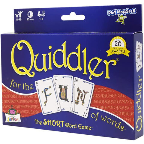 Buy Wholesale China Quiddler — Card Game — Make Short Words With Cards ...
