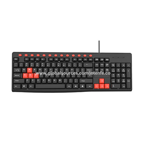 Buy Wholesale China Multimedia Hot Keys Gamer Wired Multimedia Keyboard ...