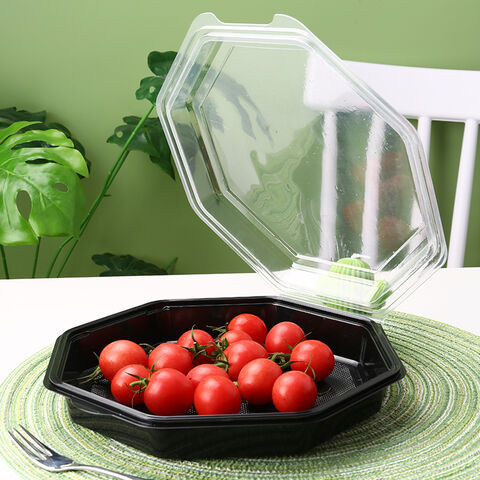 Buy Wholesale China Good Quality Plastic Hexagonal Plastic Food Plate ...