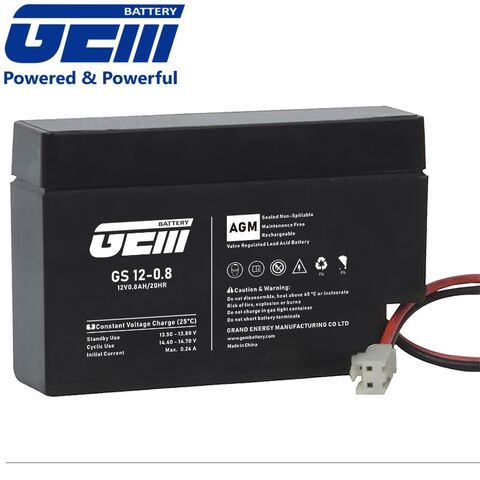 Buy Wholesale China Gs 12v0.8ah Ups /vrla/sla/smf/deep Cycle/agm ...