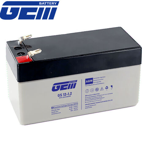 Buy Wholesale China Gs 12v1.2ah Ups /vrla/sla/smf/deep Cycle/agm/ Rechargeable Telecom/solar ...