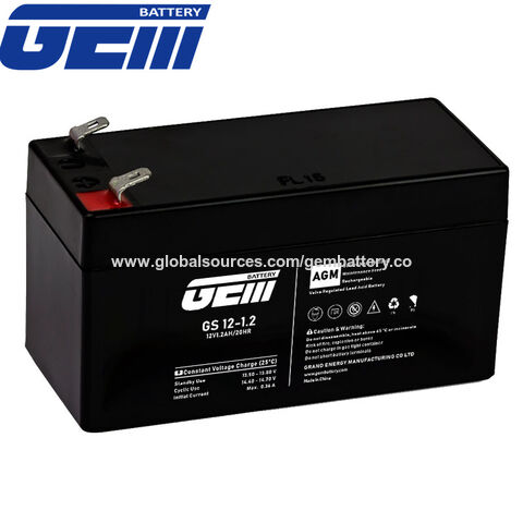 Buy Wholesale China Gs 12v1.2ah Ups /vrla/sla/smf/deep Cycle/agm/ Rechargeable Telecom/solar ...