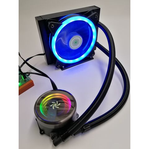 Buy Wholesale China 120mm Cpu Water Cooler With Pwm Rgb Fans & Cpu ...