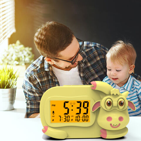 Alarm Clock Child Sleeptrainer Children's Wakes Up The Night Light ...
