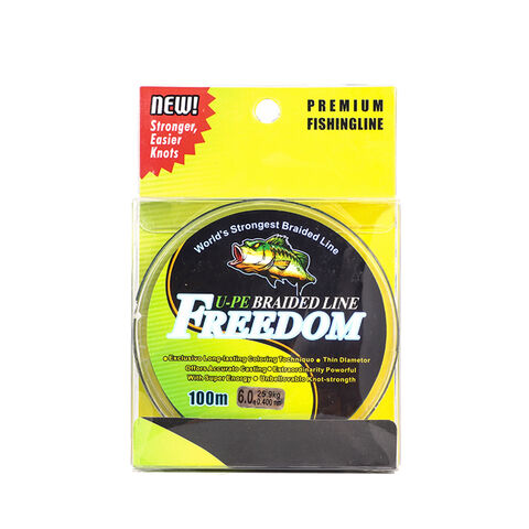 Buy Wholesale China 8 Strands 100m Pe Fishing Line Super Strong Braided ...