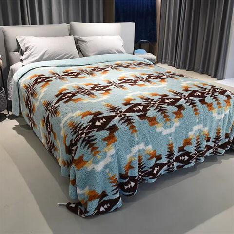 Buy Wholesale China Blanket Sets Knitted Blanket Throw Blanket Fleece ...