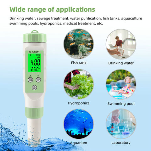 Buy Wholesale China 3 In 1 Ph Tester With Blue Backlight Smart ...