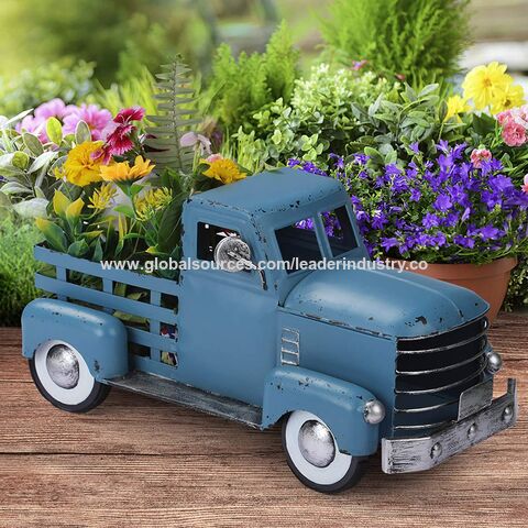 Buy Wholesale China Bsci Factory Powder Coated Metal Truck Planter ...