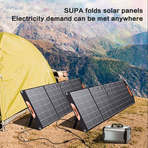 Buy Wholesale China Camping 100w 12v 24v Portable Solar Panels Module ...