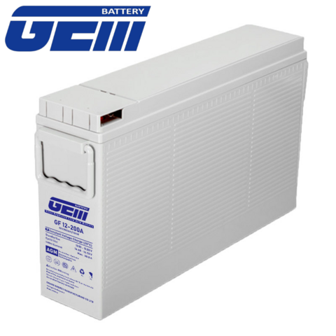 Buy Wholesale China Gem 12v200ah Vrla Lead Acid Front Terminal Telecom ...