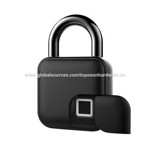 Buy Wholesale China Fingerprint Padlock With Key Backup, Dhiedas ...