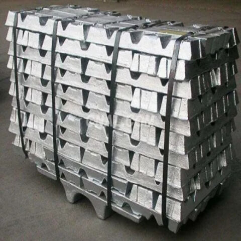 Buy Wholesale China Factory Supplier Price Of Pure Zinc Ingot & Zinc ...