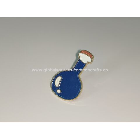 Buy Wholesale China Canvas Bag Metal Enamal Pin Custom Metal Badge ...