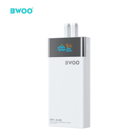 Buy Wholesale China Bwoo 2023 New Arrived Pd 20w Fast Charge 20000mah ...