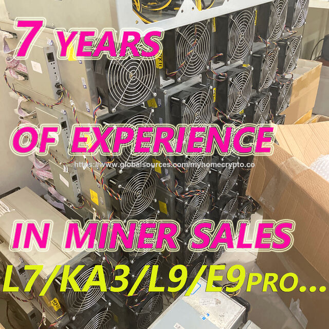 Buy Wholesale China Brand New Antminer L9 16.2g Miner L7 9500mh 9300mh ...