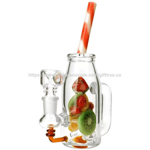 Buy Wholesale China 8.5 Inches Blended Colorful Fruit Bong Hand Blown ...