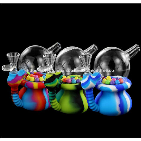 Buy Wholesale China New Colorful Spaceman Theme Glass Bong Dab Rig ...