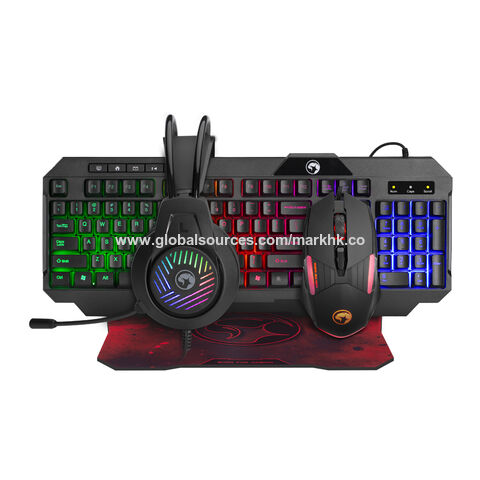 Buy Wholesale China Marvo 4-in-1 Gaming Starter Kit Membrane Keyboard ...