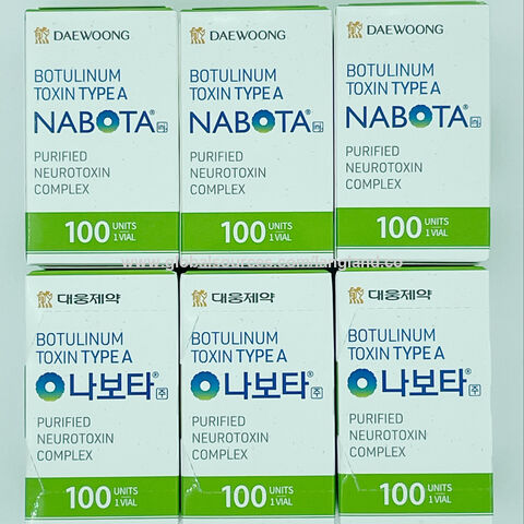 Buy Wholesale China Botox Tyoe A 100unit For Anti-wrinkle Nabota Botox ...
