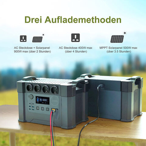 Buy Wholesale China Allpowers 2000w Solar Power Station Large Capacity ...