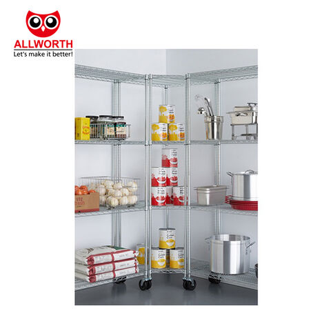 Buy Wholesale China Bread Rack Nsf Warehouse Shelving Cart With Wheels ...