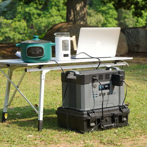 Lithium Battery 2000w Solar Energy System Pc+abs Material Battery Off ...