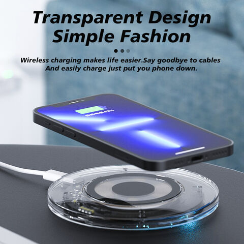 Buy Wholesale China Transparent Qi-enabled Wireless Fast Charging ...
