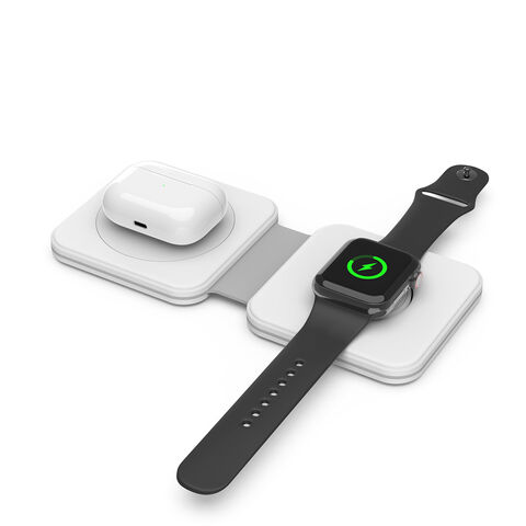 Buy Wholesale China Portable Small Size Magnetic Wireless Charger 2-in ...