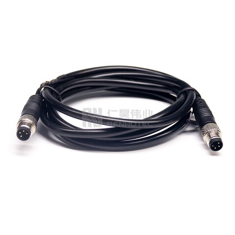 Buy Wholesale China M8 4 Pin Connector M8 Waterproof Male To Female ...