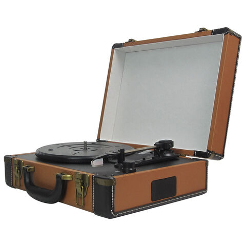 Newly Arrived Portable Turntable Player Suitcase Vintage Lp Music Vinyl ...