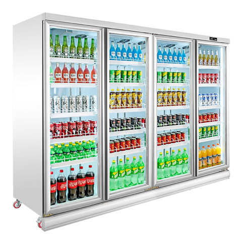 Buy Wholesale China Upright Glass Doors Display Chiller Merchandiser ...