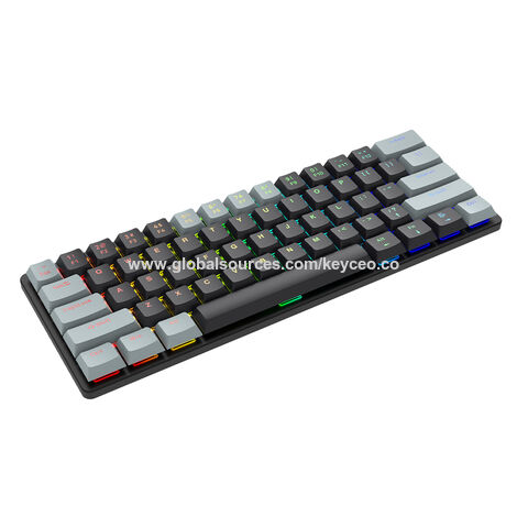 Support Rainbow Backlight Ultra-thin Mechanical Keyboard Portable ...