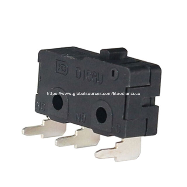 Sm3-00c Micro/miniature Switch, W/100,000 Cycles Lifespan And Rating 3a ...