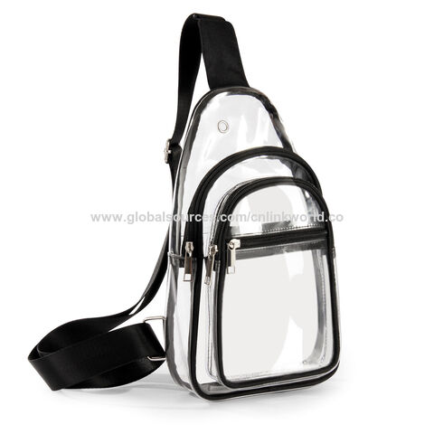 Buy Wholesale China 2023 Clear Sling Bag Stadium Approved Small Pvc ...