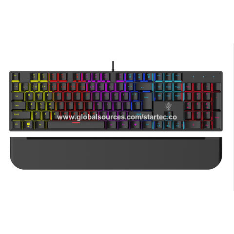 Buy Wholesale China Ergonomic Full Size Wired Rgb Mechanical Keyboard ...