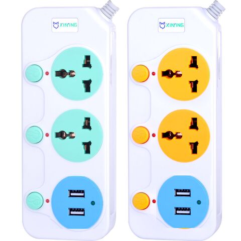 Buy Wholesale China Universal 110-250v 3 Outlets Multi Power Socket ...