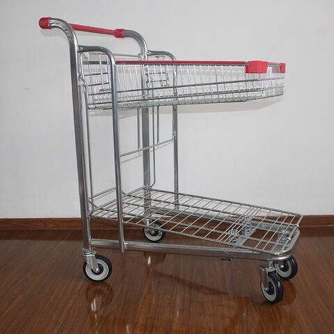 Buy Wholesale China Warehouse Logistic Metal Trolley Warehouse Hand ...