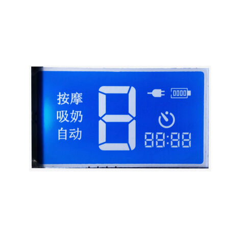 Buy Wholesale China Black Background Lcd Transmissive 7 Segments Lcd Negative Display & Lcd at ...