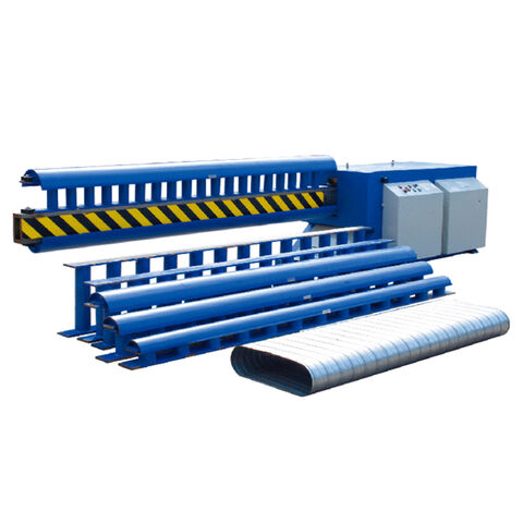 Buy Wholesale China Rongwin Oval Duct Making Machine Metal Sheet Oval ...