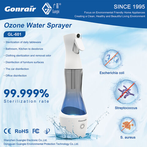Hot Sale Ozone Water Sprasterilizer Rate Over 99.9% Ozonated Spray ...