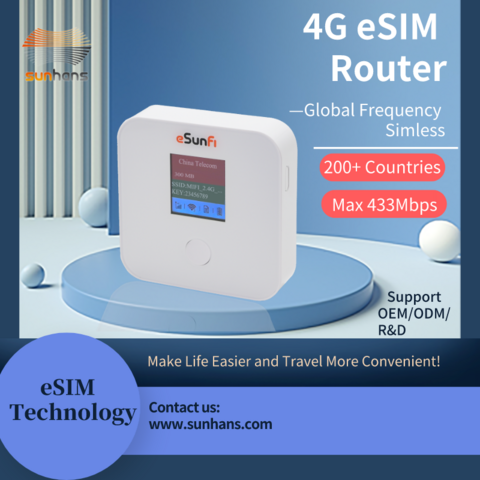 Buy Wholesale China 4g Mobile Wifi Router Global Frequency Sunhans ...