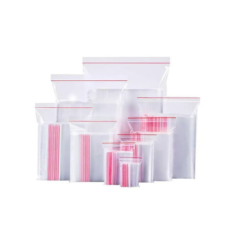 Buy Wholesale China White Clear Self Seal Zipper Plastic Retail ...