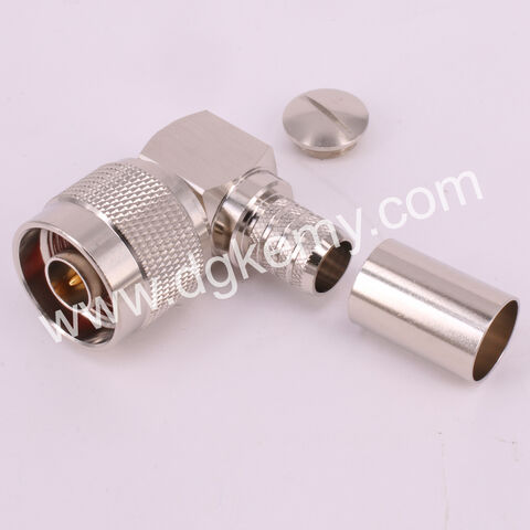 Buy Wholesale China N Male Ra Plug Lmr400 Connector N Male Right Angle Crimp Con Ll400 Rg8 Rg213 ...