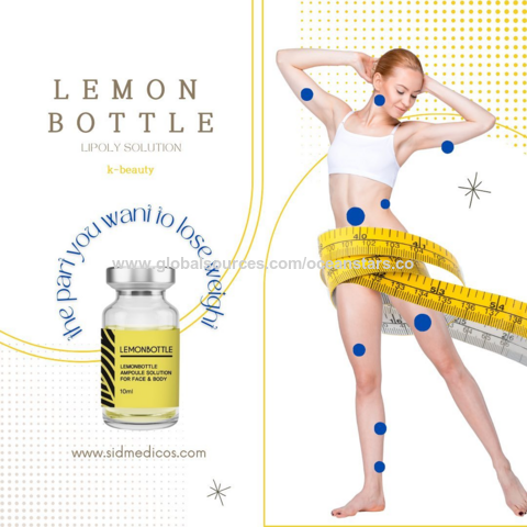 Buy Wholesale China Ce Certificate Lemon Bottle Injection For Lipolytic ...