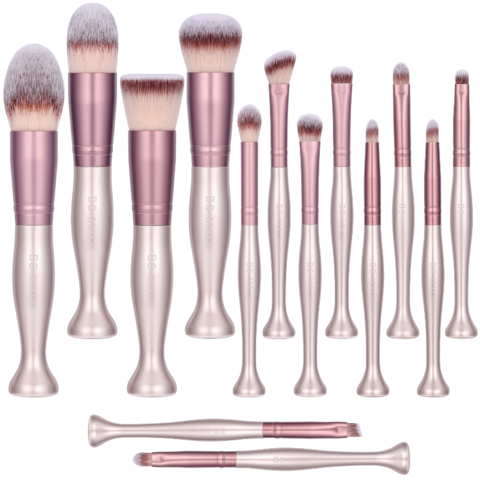 Buy Wholesale China New Cosmetic Makeup Brush Set 14pcs Stand Up Makeup ...