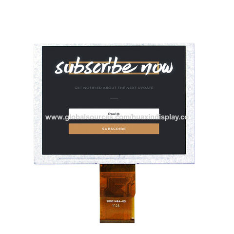 Buy Wholesale China 5 Inch Tft Display, 640x480 Resolution, 50 Pins ...