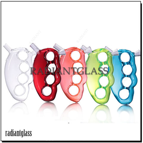 Buy Wholesale China Wholesale Colored Knuckles Bubbler Glass Pipe ...