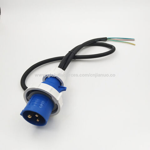Buy Wholesale China Iec 60309 (1p+n+pe) 16a~6h 250v Cee Industrial 3 ...
